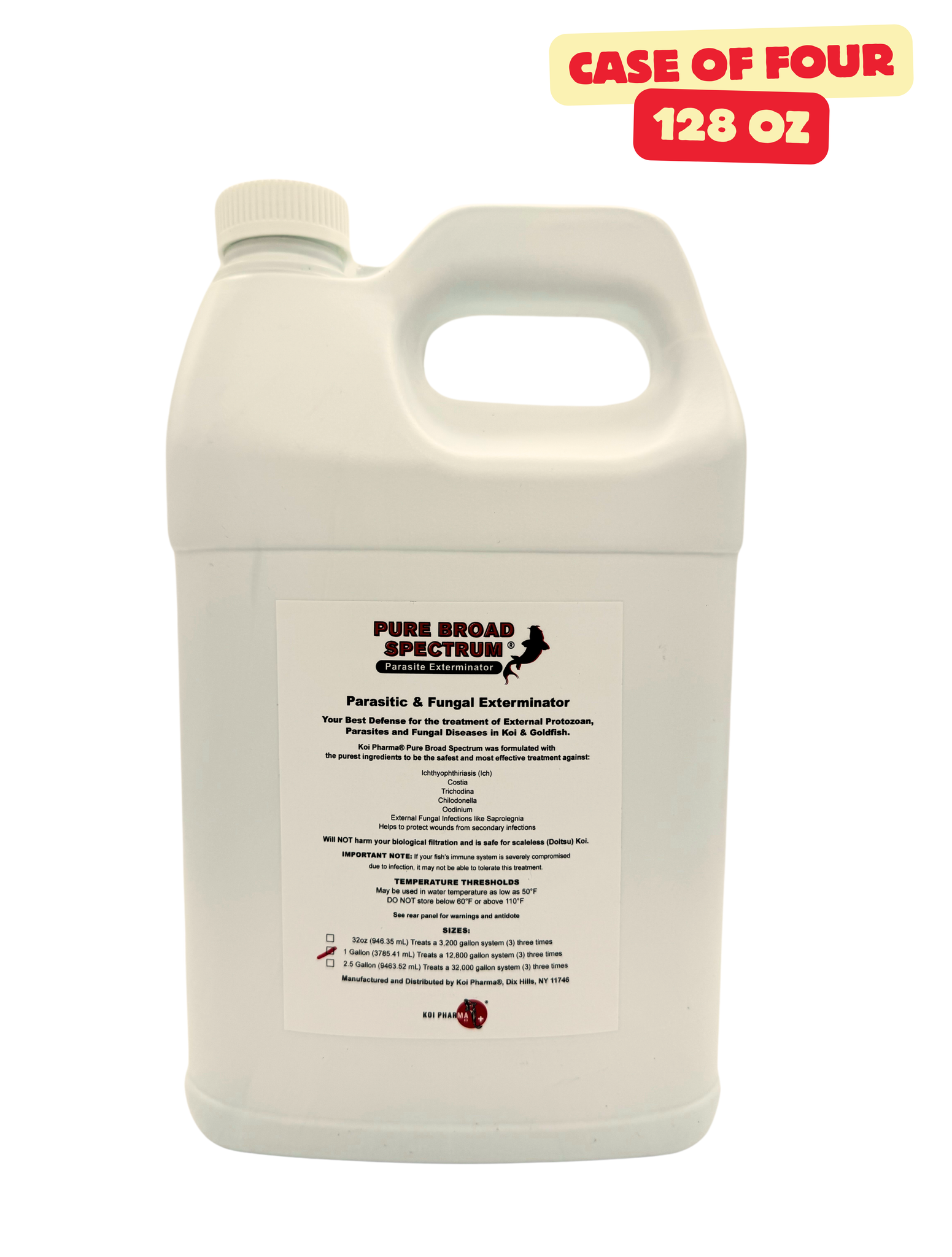 Koi Fish Parasite Treatment - Pure Broad Spectrum | KOI PHARMA